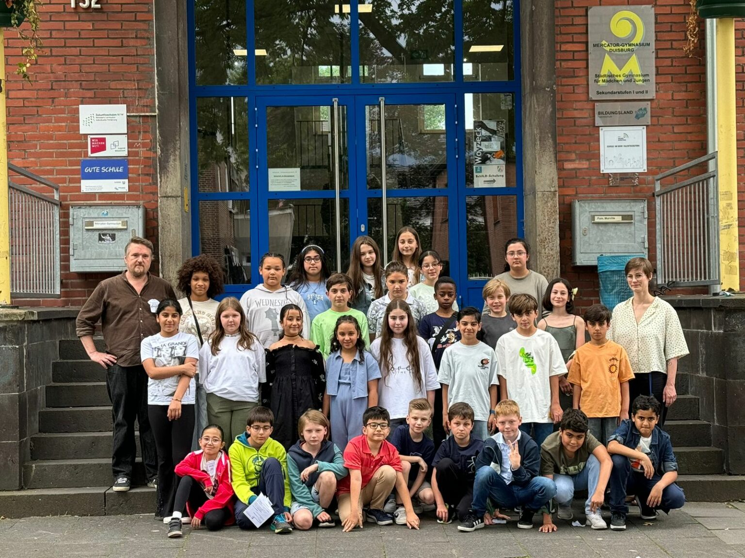 unsere neuen Klassen 5 im Schuljahr 24/25 – Mercator-Gymnasium
